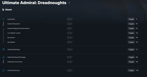 Ultimate Admiral Dreadnoughts Cheats Trainers Codes Games Manuals