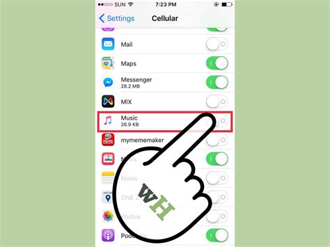 How To Turn Off Cellular Data For ITunes On An IPhone Steps