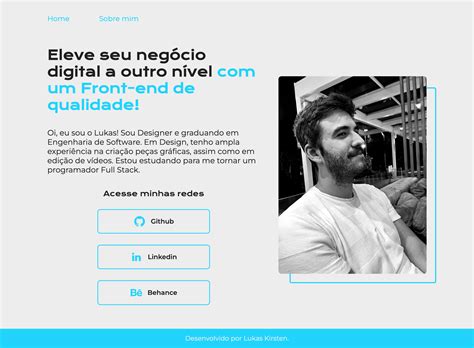 GitHub Lukaslkirsten Portfolio Meu Primeiro Portfolio
