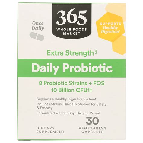 365 By Whole Foods Market Extra Strength Adult Probiotic 30 Ct