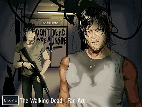 The Walking Dead Fan Art By Llxye On Deviantart