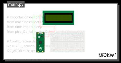 LCD2 Wokwi ESP32 STM32 Arduino Simulator