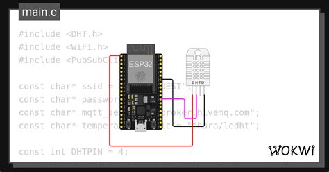 09 Nabila Publisher Dht Wokwi Esp32 Stm32 Arduino Simulator