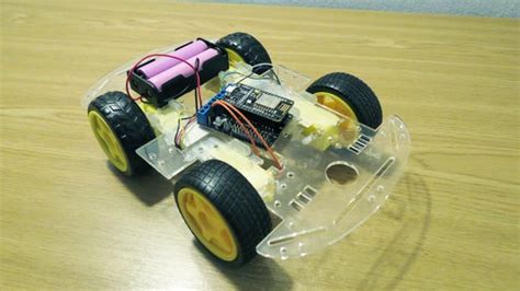simplest wifi car using esp8266 motorshield 5 steps with pictures instructables