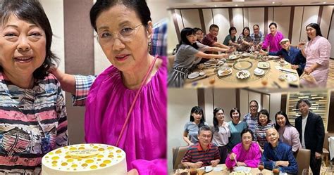汪明荃76歲生日 跟家人朋友食飯慶祝：最重要演出順利 1252 20230829 Showbiz 明報 Our Lifestyle
