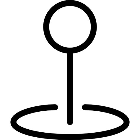 Pin Cursor Creative Lineal Icon