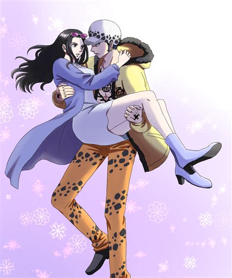 One Piece Robin And Law Anime Onepiece Zoro Luffy