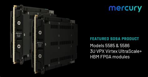 Bob Bishop On Linkedin 3u Vpx Fpga Modules First To Market With High