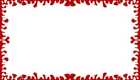 Red Abstract Background Texture Border Frame 21095536 Png