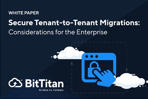 secure tenant to tenant migrations