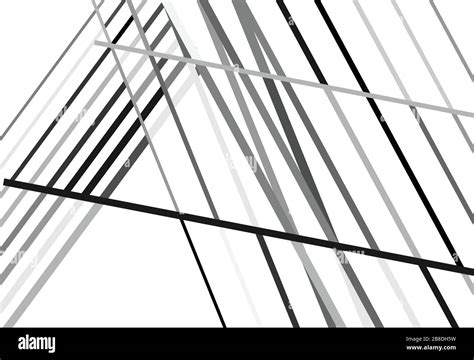 Abstract Geometric Art With Random Chaotic Lines Straight Crossing Intersecting Lines Texture