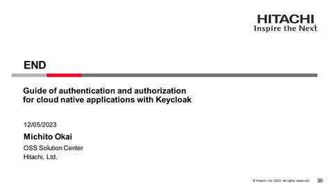 Guide Of Authentication And Authorization For Cloud Native Applications