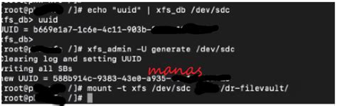 How To Solve Xfs Filesystem Has Duplicate Uuid Cant Mount Error