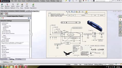 Solidworks Inspection Ballooning A Solidworks Drawing Youtube