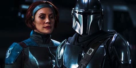 Bo Katan Fights Mandalorians In The Mandalorian Season 3 Set Video