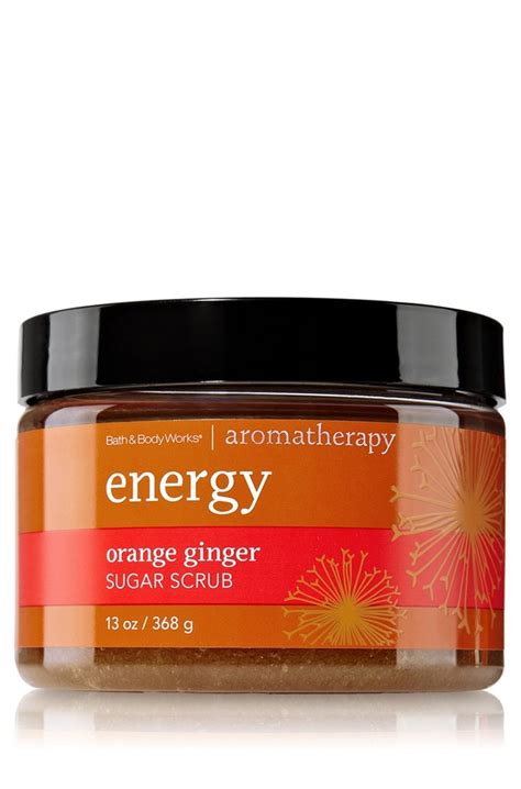 Bath And Body Works Energy Orange Ginger Aromatherapy Sugar Scrub