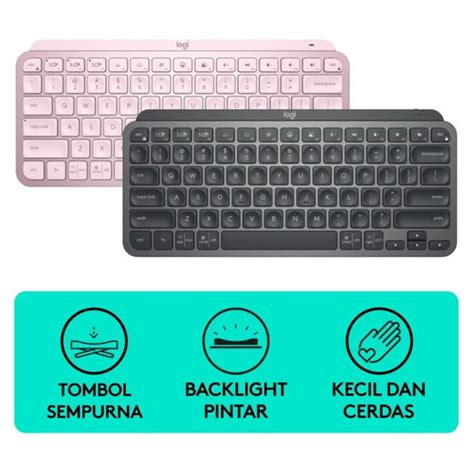 Jual Logitech MX Keys Mini Keyboard Wireless Bluetooth Backlight Jakarta Barat ComTech