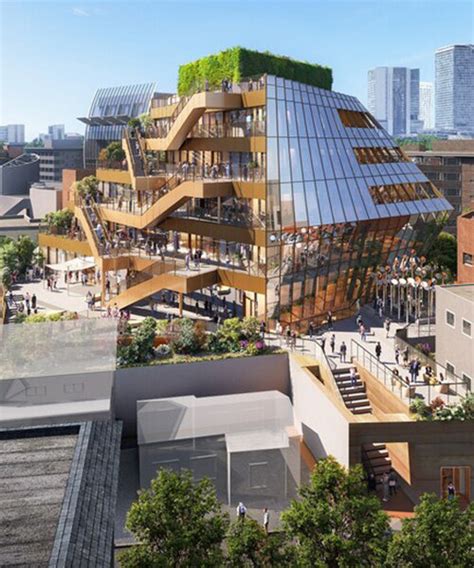 Construction Begins On Oma S Transparent Harajuku Quest In Tokyo