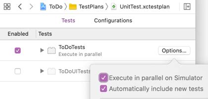 Xcode Test Plans
