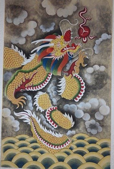 [민화 이야기 11 ] 무한한 능력의 상상 속 용 그림 운룡도 雲龍圖 시사n라이프 용 그림 민화 용