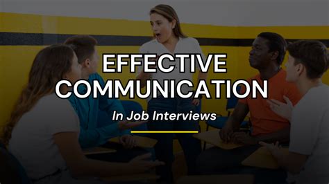 How Strong Communication Can Land You The Dream Job