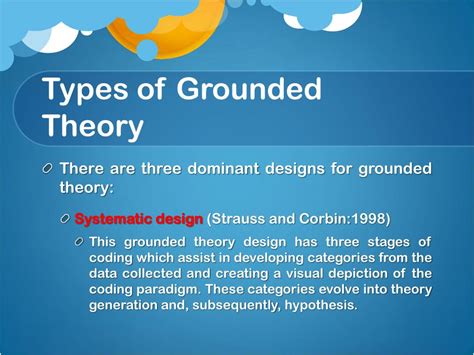Ppt Grounded Theory Powerpoint Presentation Free Download Id 2938938