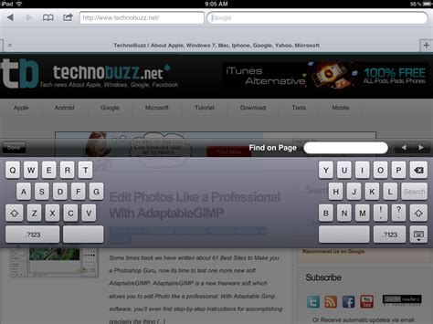 How To Use Split Keyboard In IPad With IOS 5