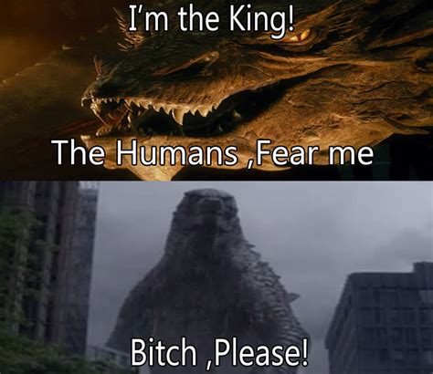 Smaug Will Never Be Godzilla Meme By Kouliousis On Deviantart