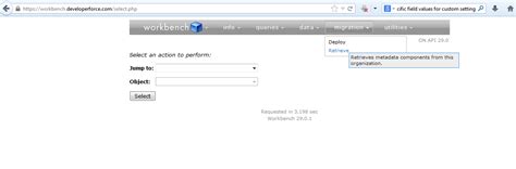 Salesforce Sfdc Retrieve Data Using Workbench Or Take Backup Of All