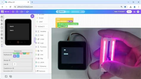 Uiflow20 Unit Programming Application Fader Youtube