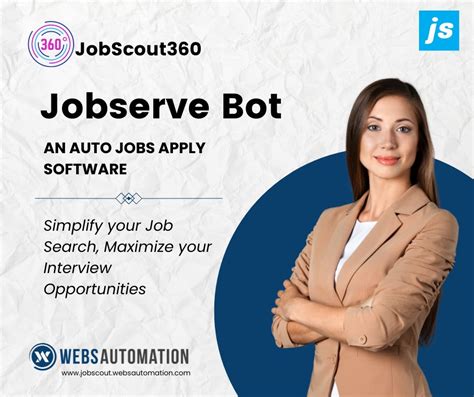 Webs Automation On Linkedin Jobscout360 Jobservebot Jobsearch Automation Careeropportunities…