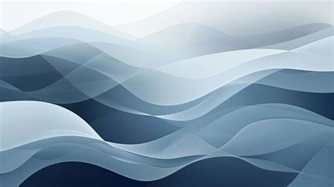 Abstract Background With Serene Smooth Lines Premium Ai Generated Image