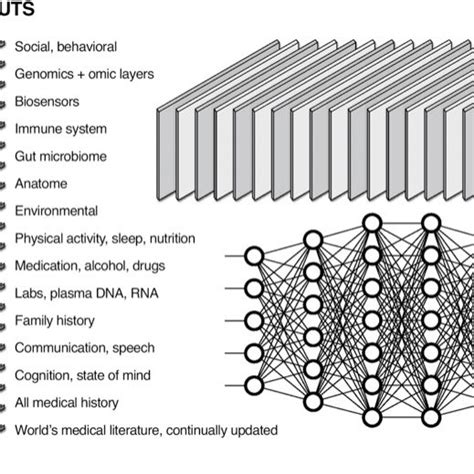 3 A Schematic Of A Deep Neural Network With All Of A Persons Data Download Scientific
