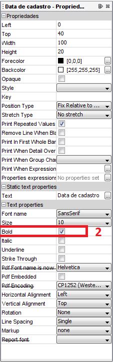 Report How To Format Textfield With Bold In Ireport Answall