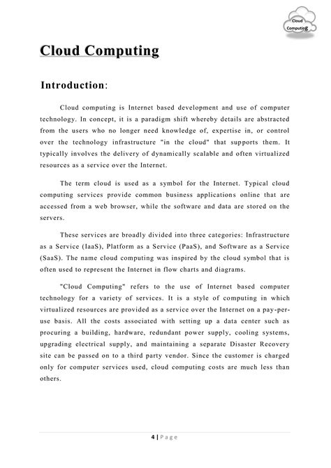 Cloud Computing Project Report PDF