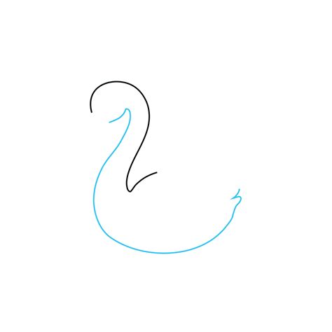 How To Draw A Swan Step By Step
