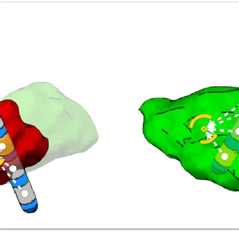 Illustration Of Distances Calculated Between Each Contact And The Download Scientific Diagram