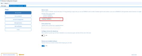 Create Provisioning Package Using Windows Configuration Designer