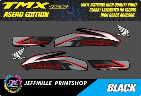 Honda Tmx 155 Limited Stock Sticker Decal Ubicaciondepersonas Cdmx Gob Mx