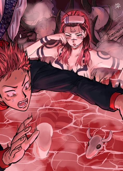 Itadori Yuuji And Ryoumen Sukuna Jujutsu Kaisen Drawn By Mesuki Peropero Danbooru