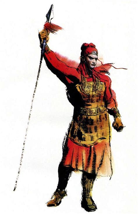 Illustration 姜维 三國志 Three Kingdom Chen Uen 鄭問