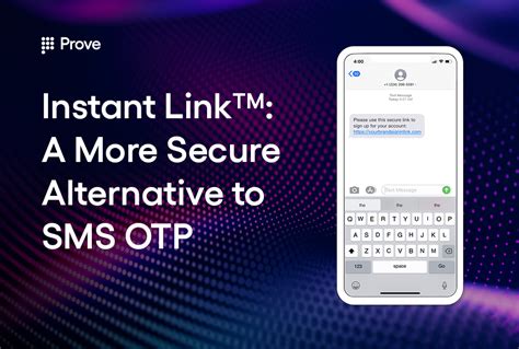 A More Secure Sms Otp Alternative Instant Link™