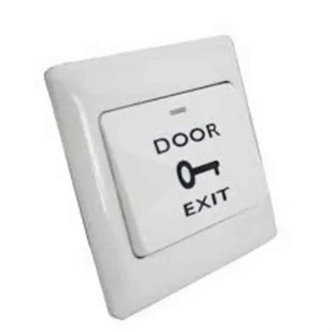 Ihi Plastic Door Exit Push Switch White At Rs 180piece In New Delhi