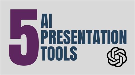 5 Ai Presentation Tools You Need To Try Youtube