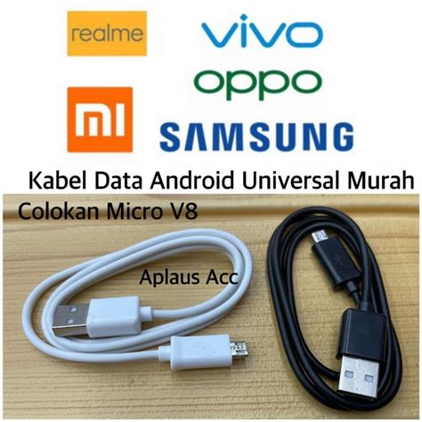 Jual Kabel Data Charger USB Android S4 Micro V8 Murah Shopee Indonesia