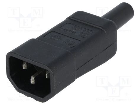 Ac Plug Male Iec 60320 C14 Videotronics E Store