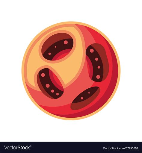 Outer Space Asteroid Royalty Free Vector Image