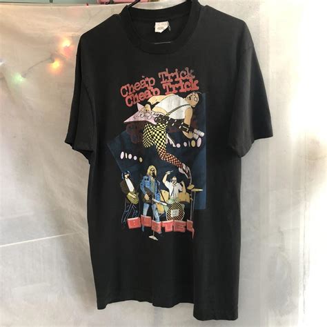 Vintage Cheap Trick Tour Concert Shirt Truly Depop