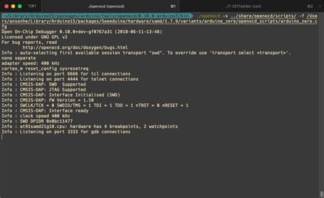 Flashing The Arduino Bootloader Using Dap Link Seeed Studio Wiki