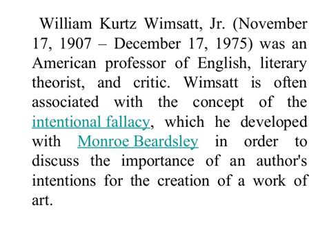 The Affective Fallacy Wimsatt And Beardsley Pdf To  Tribehoreds